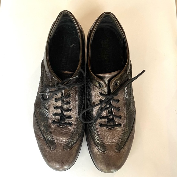 Mephisto | Shoes | Mephisto Air Relax Snakeskin Print Lace Up Low Wedge ...